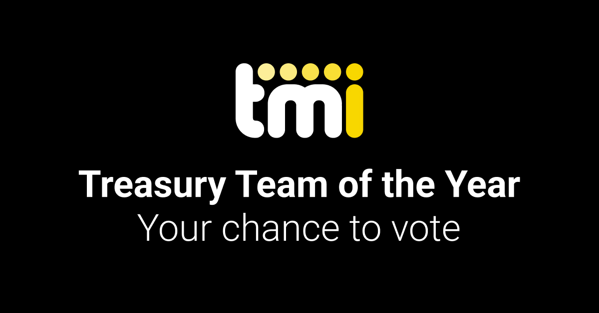 TMI Awards | Treasury Team of the Year